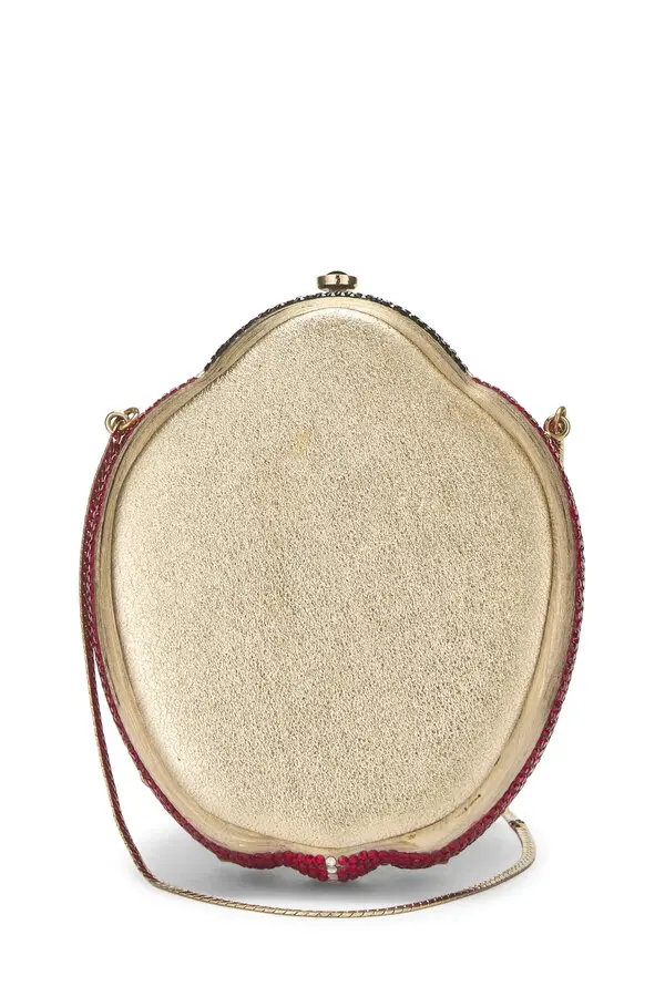 Judith Leiber Crystal Ladybug Minaudière