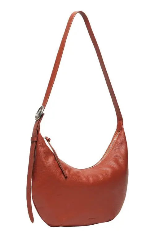ORYANY Crescent Leather Shoulder Bag