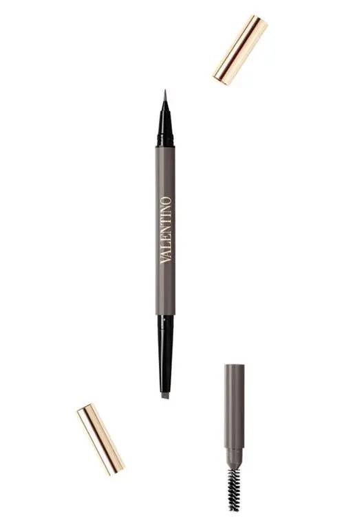 Valentino Garavani 3-in-1 Multitasking Brow Liner & Brush - 03 Grey