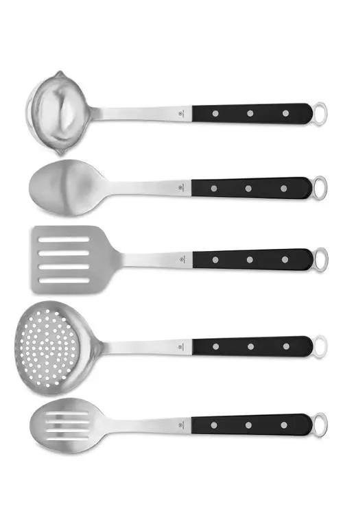 WUSTHOF 5-piece Kitchen Tool Set - Black