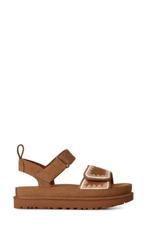 UGG Goldenstar Artistic Platform Sandal