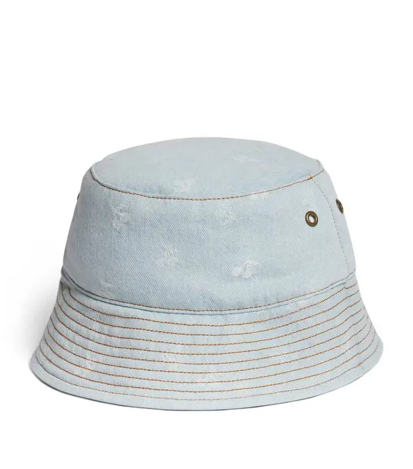 Bonpoint Denim Bucket Hat - Blue