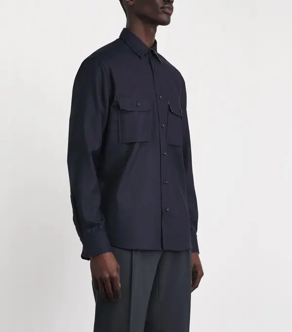 Brioni Wool Overshirt
