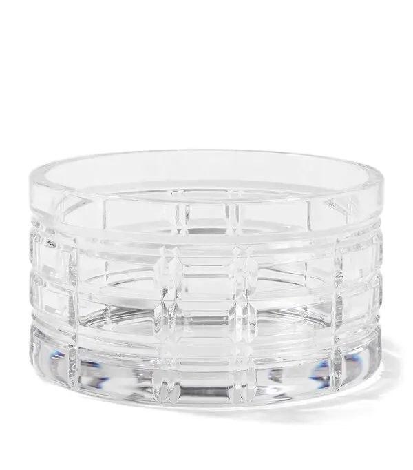 Ralph Lauren Hudson Plaid Nut Bowl - Clear