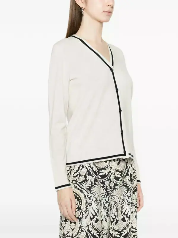 Max Mara V-neck Wool Cardigan
