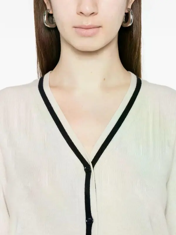 Max Mara V-neck Wool Cardigan