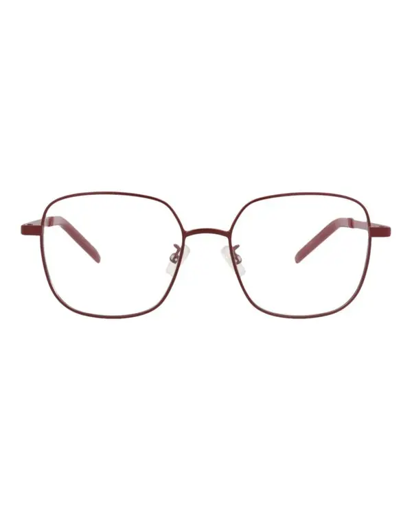 Kenzo Optical Square Metal Frames - Bordeaux Bordeaux Transparent (kz5169uk/49/069)