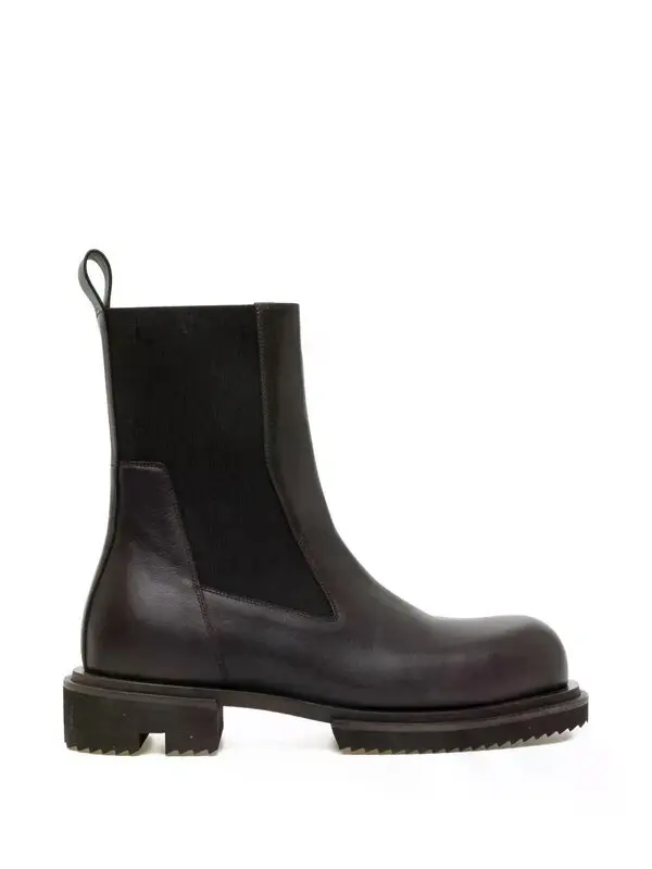Rick Owens Beatle Gabe Chelsea Boots - Brown