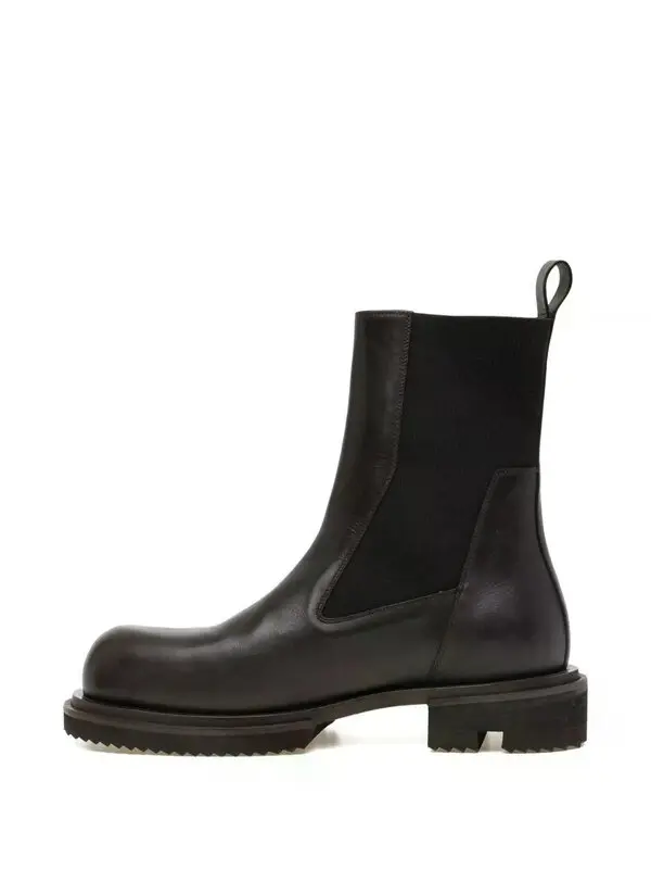 Rick Owens Beatle Gabe Chelsea Boots - Brown
