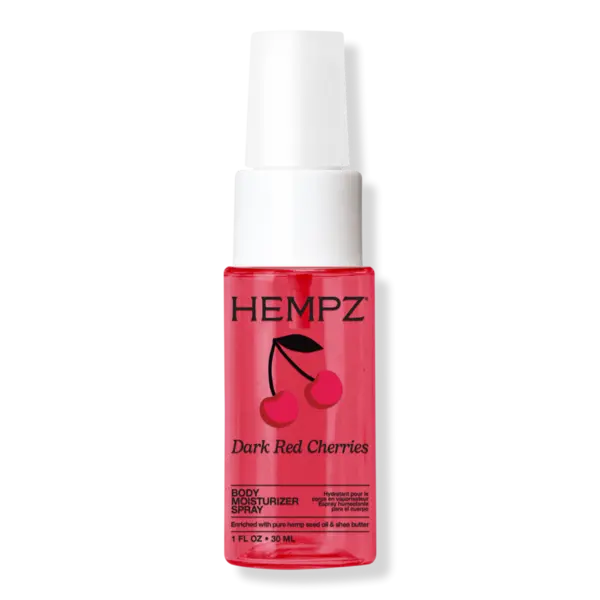 HEMPZ Dark Red Cherries Body Moisturizer Spray - One-color