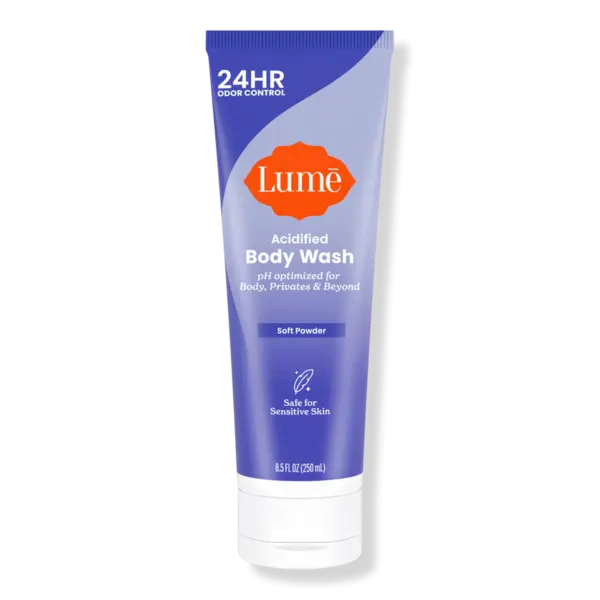 LUME Acidified Odor Control Body Wash Soft Powder - One-color