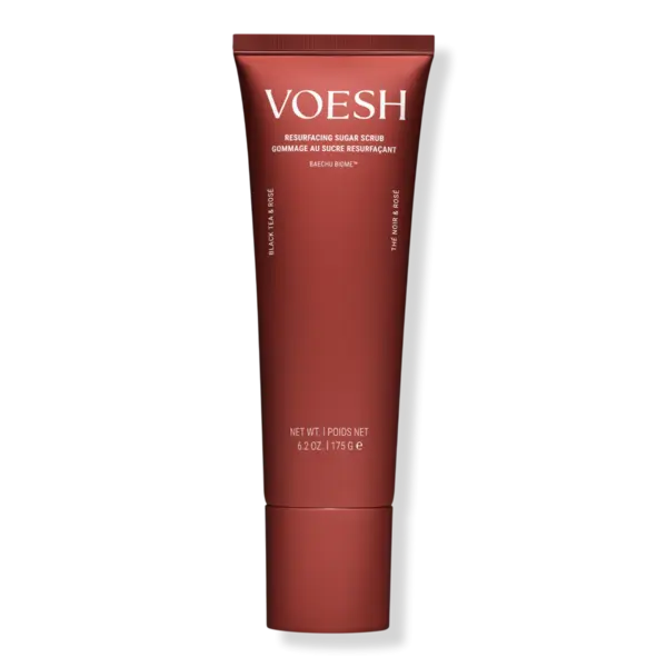 VOESH Resurfacing Sugar Scrub Black Tea & Rose - One-color