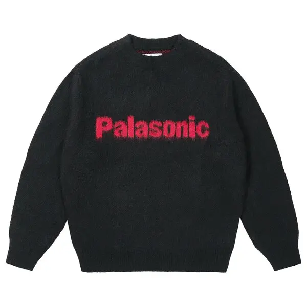 PALACE Palasonic Knit Crew - Black