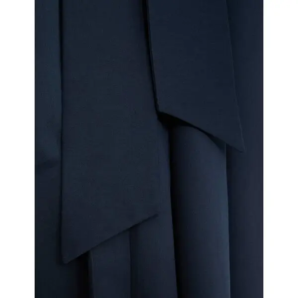 REISS Tie-waist Cotton-blend Maxi Skirt
