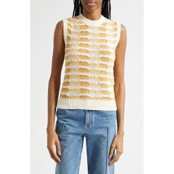 Ulla Johnson Patrizia Stripe Knit Tank - Beach