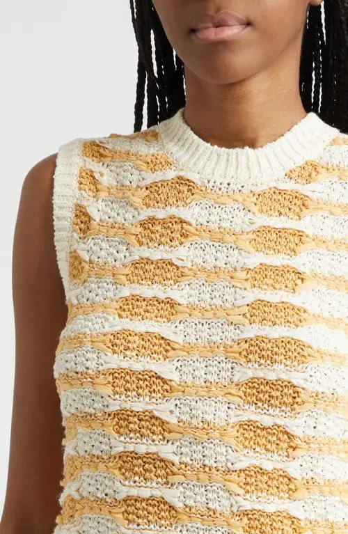 Ulla Johnson Patrizia Stripe Knit Tank - Beach