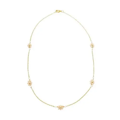 ALEGRIA ACCESSORIES Daisy Crystal Necklace - Gold