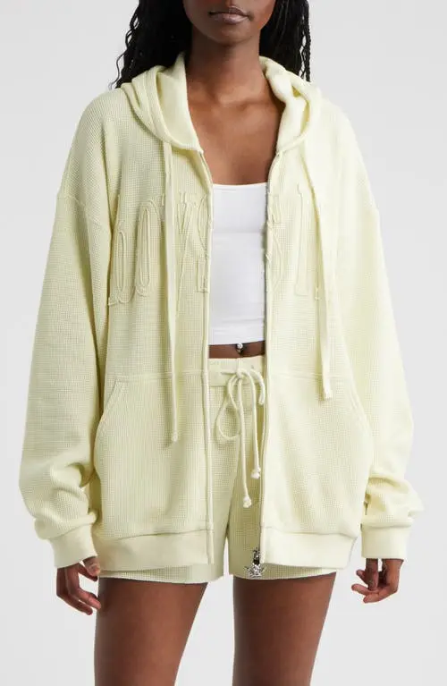 BOYS LIE Butter Me Up Harley Zip Thermal Hoodie