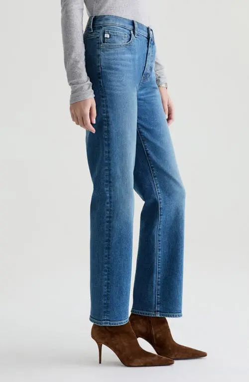 Ag Brinley Mid-rise Straight-leg Jeans
