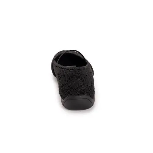 MUK LUKS Shelby Ballerina Shoe - Black