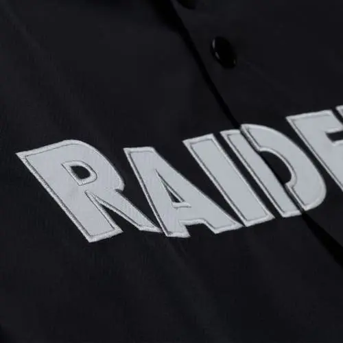 Mitchell & Ness Las Vegas Raiders Coaches Windbreaker Jacket