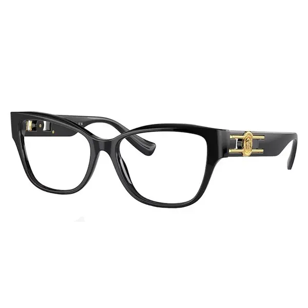 Versace Cat Eye Sunglasses - Black (ve_3347_gb1_52mm)