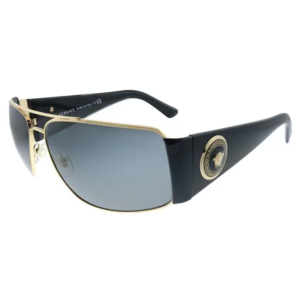 Versace Aviator Frame Sunglasses - Gold (ve_2163_100287)