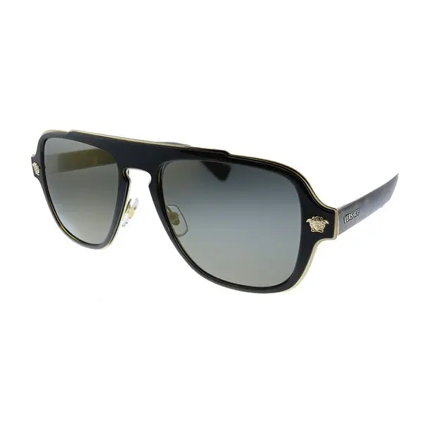 Versace Square Frame Sunglasses - Havana (ve_2199_12524t)