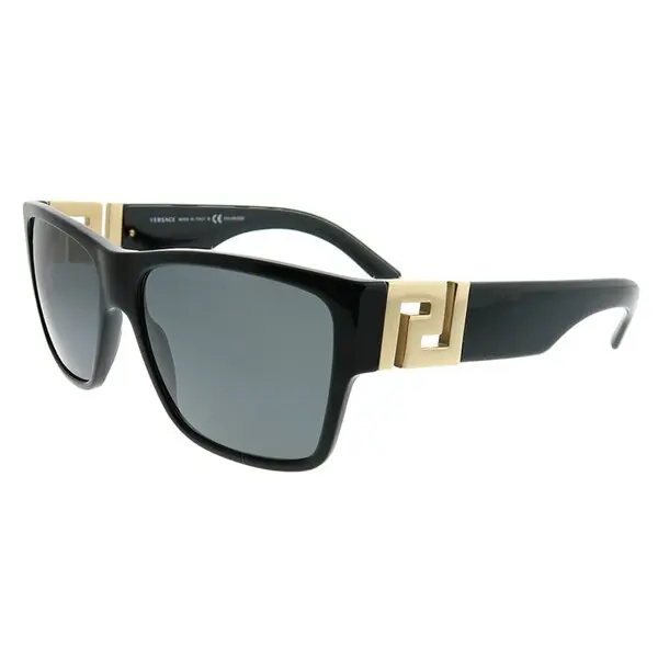 Versace Square Frame Sunglasses - Black (ve_4296_gb1/81)