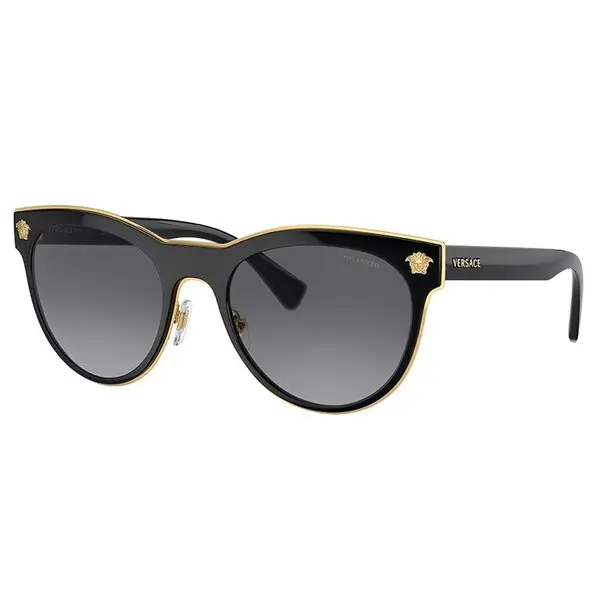 Versace Phantos Frame Sunglasses - Black (ve_2198_1002t3_54mm)