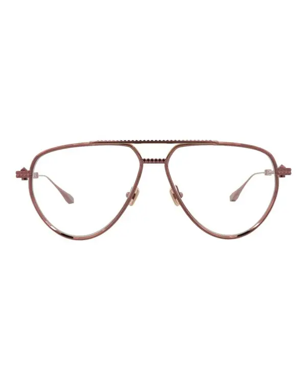 Valentino Garavani Metal Aviator Optical Frames - Bron Bron Transparent (vlx/133c/59)