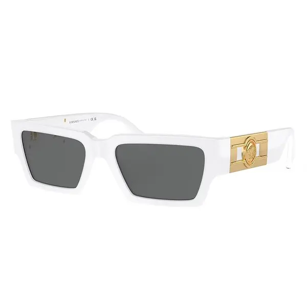 Versace Rectangle Frame Sunglasses - White (ve_4459_314/87_54mm)