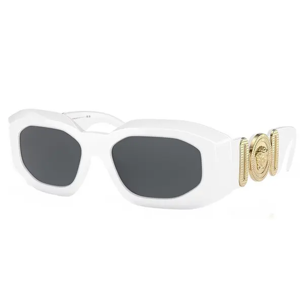 Versace Irregular Frame Sunglasses - White (ve_4425u_314/87_54mm)