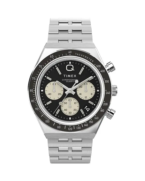 TIMEX Q Chronograph 40mm - Silver