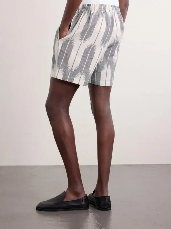 KARDO Olbia Straight-leg Cotton Short - Gray