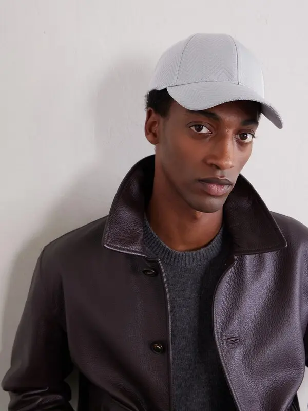 Missoni Striped Jacquard Woven Baseball Cap