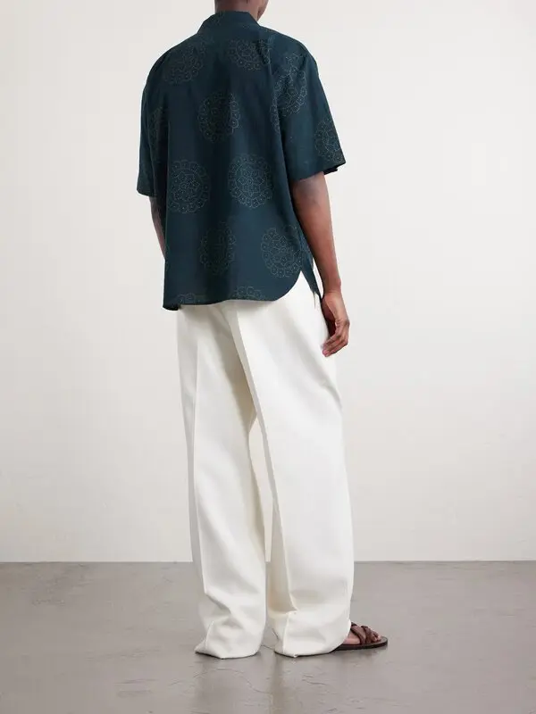 KARDO Ronen Cotton Shirt - Blue