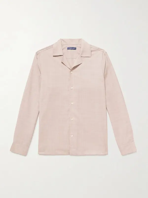 Frescobol Carioca Safra Wool Shirt - Neutrals
