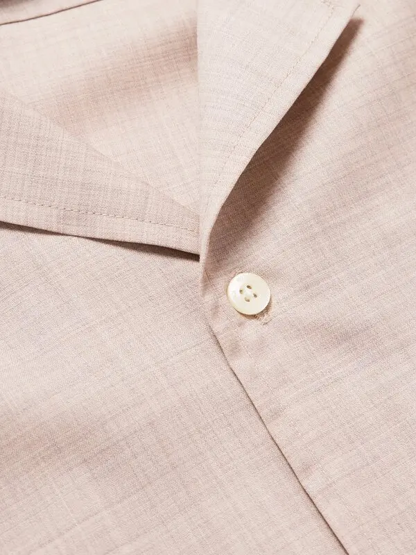 Frescobol Carioca Safra Wool Shirt - Neutrals