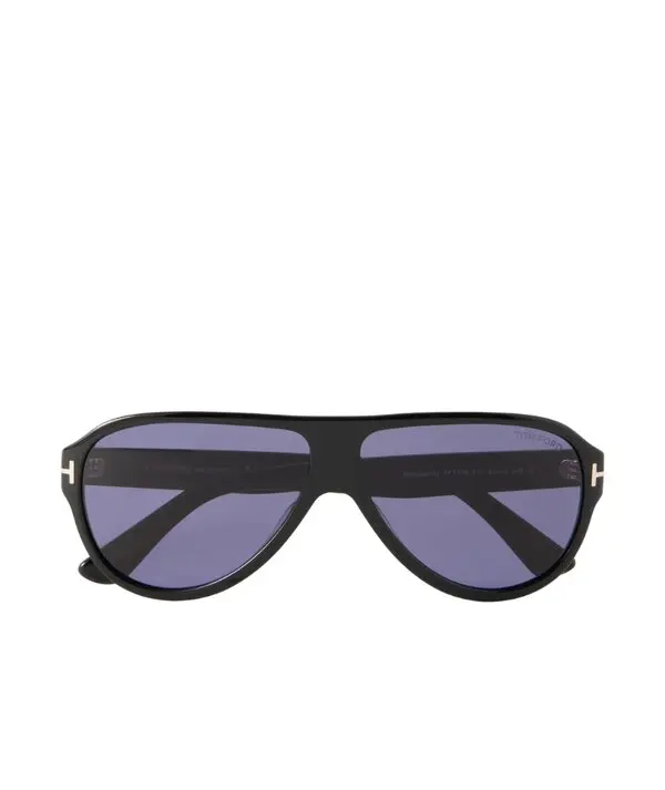 TOM FORD Samuele 02 Aviator-style Sunglasses - Black
