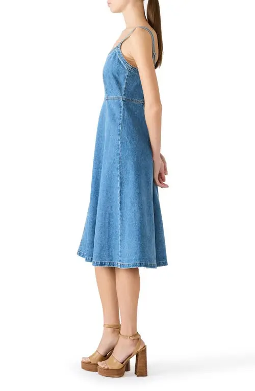 Steve Madden Harley Denim A-line Dress