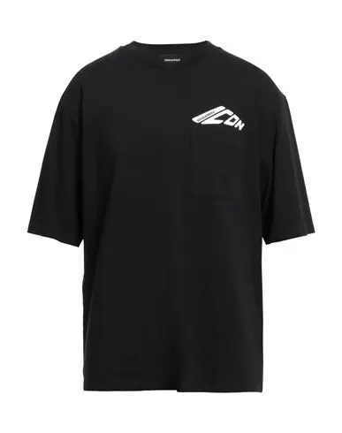 Dsquared2 Icon T-shirt Size Cotton - Black