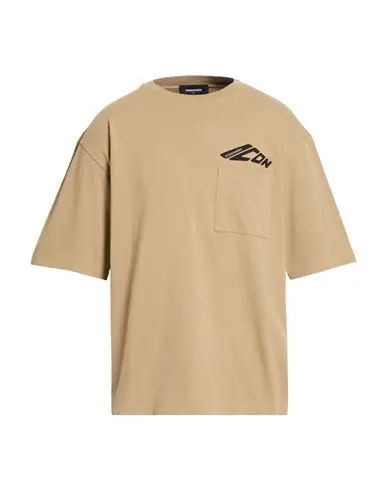 Dsquared2 Icon T-shirt Size Cotton - Camel
