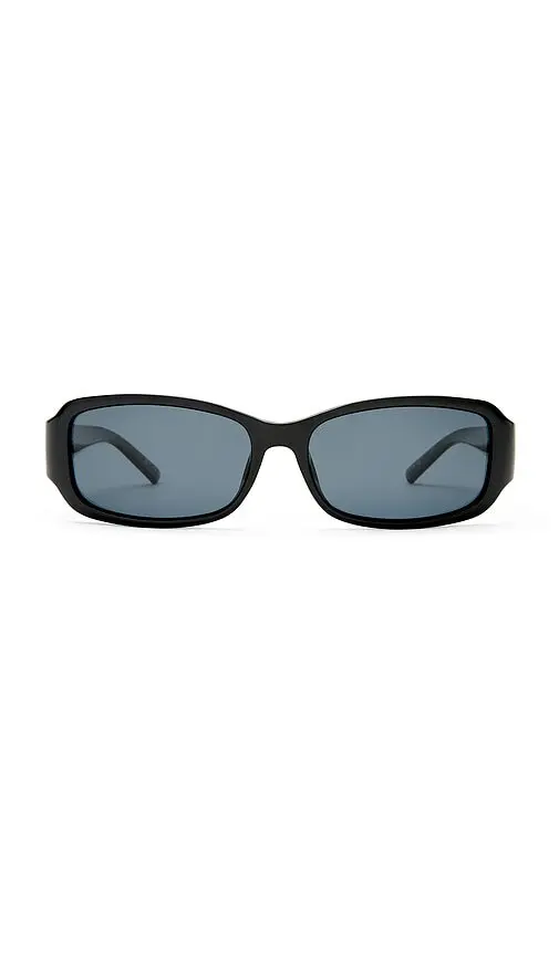 Le Specs Gigglemug Sunglasses - Black & Smoke Mono Polarized