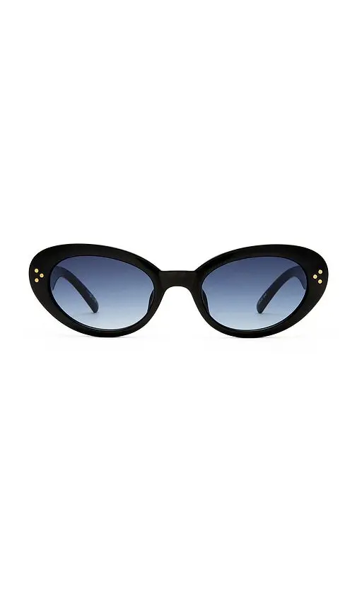 Le Specs Tootsie Sunglasses - Black & Smoke Gradient