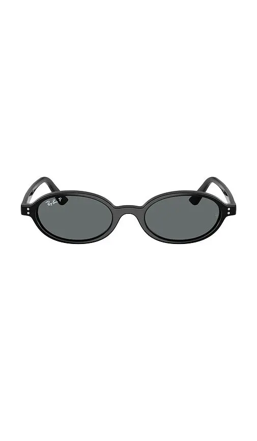 Ray-ban Oval Sunglasses - Black