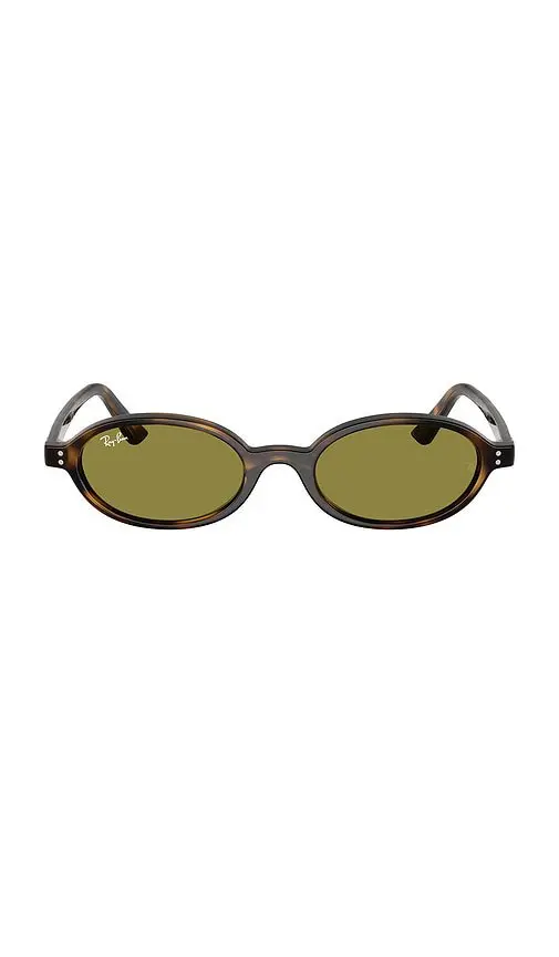 Ray-ban Oval Sunglasses - Havana