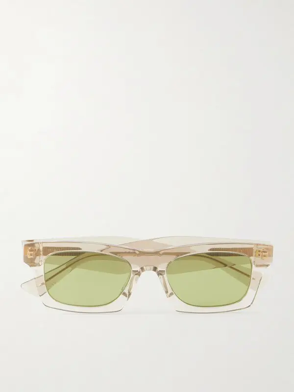 Bottega Veneta Square-frame Recycled-acetate Sunglasses