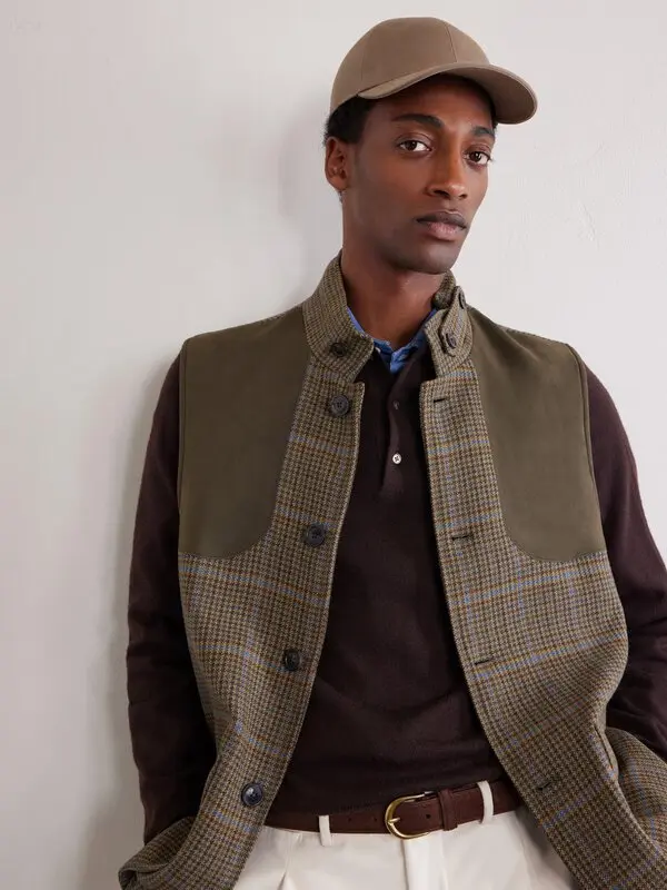 Purdey Logo-embroidered Cotton-twill Baseball Cap - Brown