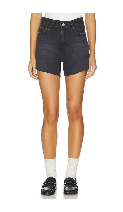 LEVI'S Ribcage Short Zip Denim Shorts